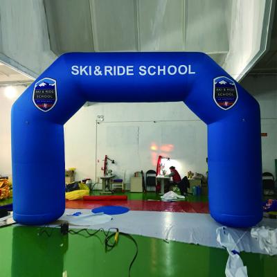 Cina Sport Arco di finitura gonfiabile Pubblicità esterna Arco di porta gonfiabile in vendita