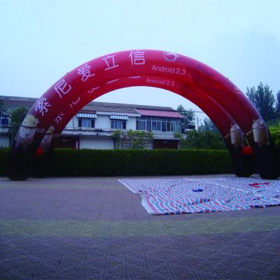 Cina Eventi impermeabili Arco pubblicitario gonfiabile Stoffa Oxford Dimensioni 5m in vendita
