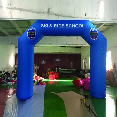 Cina Eventi impermeabili Arco pubblicitario gonfiabile Stoffa Oxford Dimensioni 5m in vendita