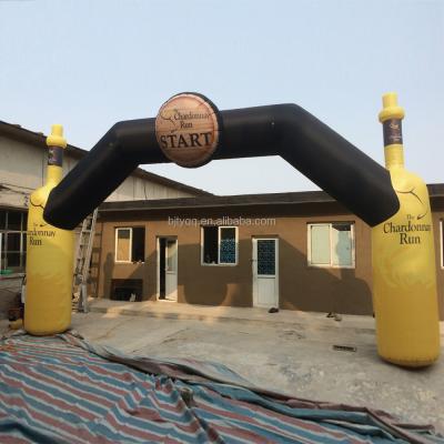 Cina 3m di linea di arrivo gonfiabile all'aperto Arco personalizzare il logo con pompa d'aria in vendita