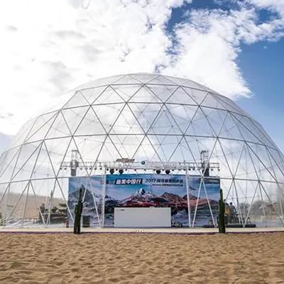 Cina Tenda a cupola di igloo gonfiabile sferica grande ODM esterno geodesica in vendita