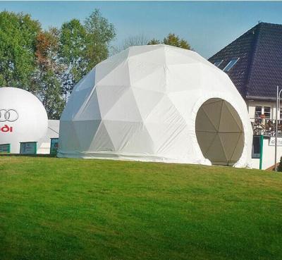Cina Igloo Glamping Geodesic Dome Tent Inverno PVC Tissu 2-10 Persone Vivere in vendita