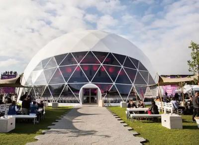 Cina Tenda a cupola gonfiabile pesante 500 persone Tenda da campeggio impermeabile in vendita