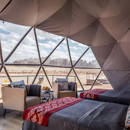 Quality Waterproof Outdoor 5m Geodesic Dome Garden Geodesic Four Season Tent for sale
