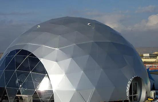 Quality Custom Logo Luxury Geodesic Dome Glamping Tent Outdoor Waterproof for sale