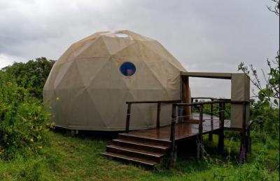 Cina Decorazione alberghiera Tenda a cupola geodetica gonfiabile in vendita