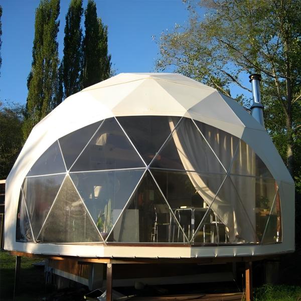 Quality Prefab Inflatable Dome Tent Hotel Decoration Transparent Geodesic for sale