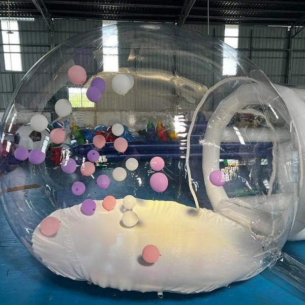 Quality Hotel Outdoor Party Kids Inflatable Bubble House Tent Lodge For Party Event for sale