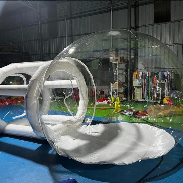 Quality Hotel Outdoor Party Kids Inflatable Bubble House Tent Lodge For Party Event for sale