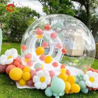 Quality Inflatable Transparent Bubble House Tent 5m Customize Logo Size for sale