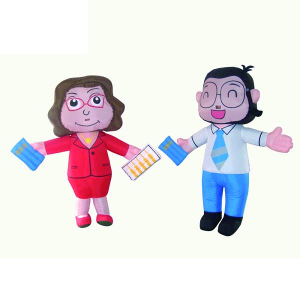 Quality hot selling customize design outdoors promotion giant inflatable mascot for sale