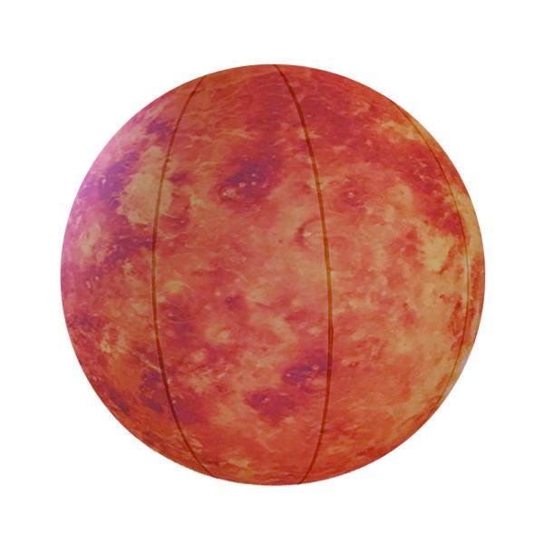 Quality Round Advertising Helium Balloon LED Inflatable Giant Moon Balloon for sale