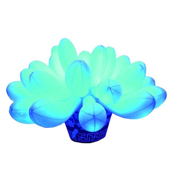 Quality Wedding Decoration Inflatable LED Light Colorful Large Inflatable Flowers for sale