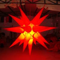 China Customized Inflatable LED Light Advertising Giant Inflatable Flowers for sale