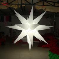 China Customized Inflatable LED Light Advertising Giant Inflatable Flowers for sale