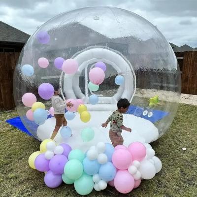 Cina Tenda a bolle gonfiabile trasparente 100% PVC Casa a bolle con soffiatore in vendita