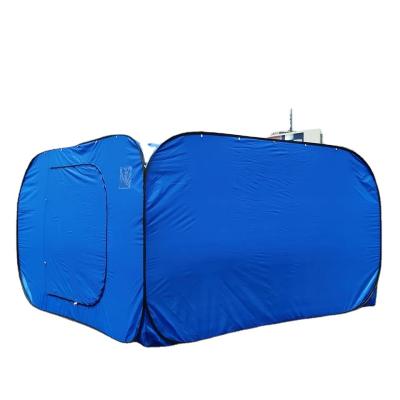 China Vierkante compartiment toevluchtsoord isolatie kamer eenvoudige snel open vouw tent schuilplaats tent tent module tent Te koop
