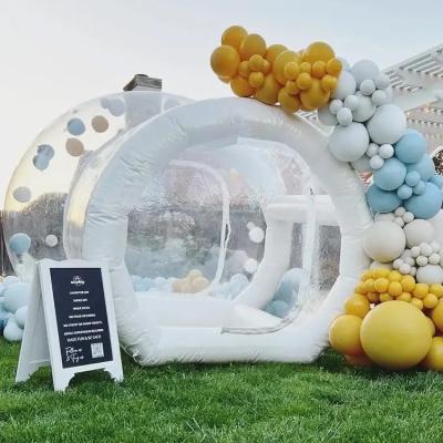Cina Tenda a bolla gonfiabile trasparente Casa a bolla 5m con soffiatore in vendita