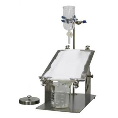 China 70° hoek Textiel het Testen de Doordringbaarheidsmeetapparaat van de Materiaalluier voor Baby 80ml Te koop