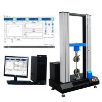 China Strength Tester Meter Compression and Elongation Test Adhesion Rebar Push Pull Tensile Universal Testing Measuring Machine for sale