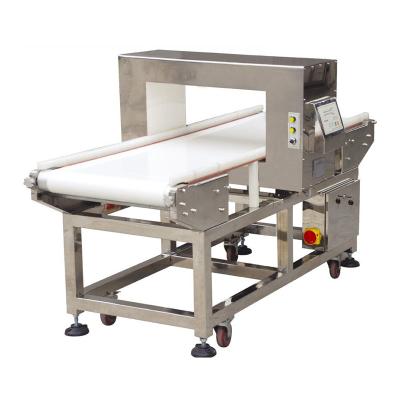 China HD High Detection Industrial Metal Detector Machine for Food Industry Treasure Packaging Inspecting Equipment for Minced Meat for sale