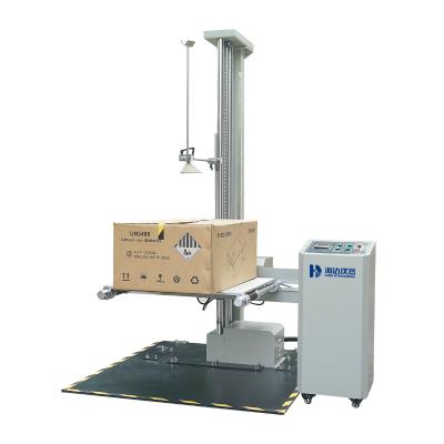 China ISTA Test Digital Double-Wing Carton Drop Testing Machine / Free Drop Test Machine / Package Carton Box Drop Impact Tester for sale