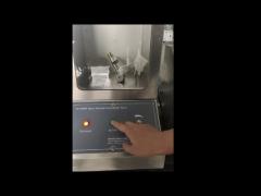 SUS304 Safety Fabric Flammability Testing Machine CE Approval