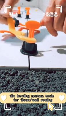 China T-type Tile Leveling Positioner Reusable Tile Leveling System For Wall And Floor for sale
