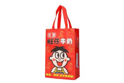China Eco custom LOGO Promotional Custom Laminated PP Non Woven Tote Shopping Bag for sale