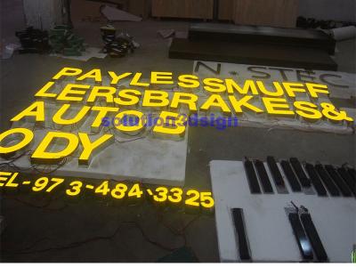 China Wholesale led channel letter signs for indoor and outdoor for sale