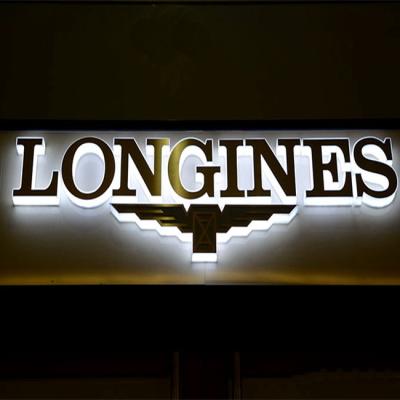 China Custom made China Supplier Company Logo 3D stainless steel Letter Sign Outdoor LED Sign for sale
