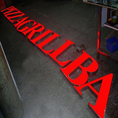China stainless steel and outdoor acrylic frontlit LED waterproof light letter box advertising signage,LED sign, LED channel for sale