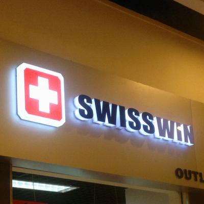 China business outdoor Advertising 3d letter light channel led sign for sale