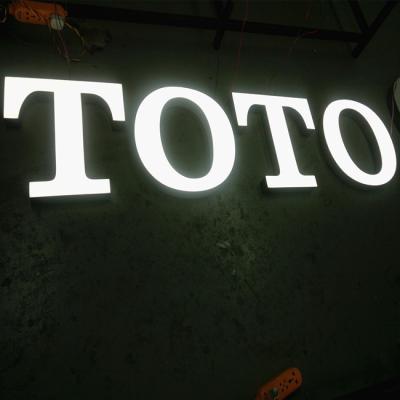 China led illuminated letter building sign Led Channel Letter , Led Letter Sign for sale