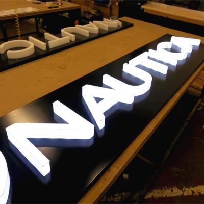 China Custom Business LED Logo Sign, Logos LED Sign for Shop Display for sale