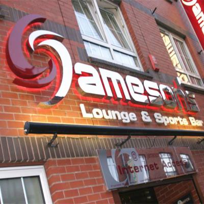 China led business signs long durable custom office signs high quality shop signs for sale