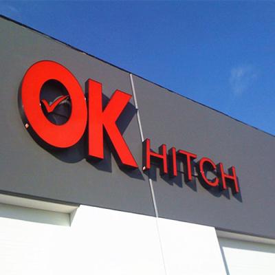 China Good price epoxy resin led channel letter sign lighted 3d business logos for sale