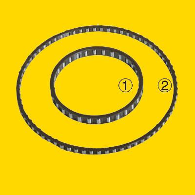 중국 STAUBLI 도비 F.294.350.03 E.294.349.00 괴상한 원판 방위 판매용