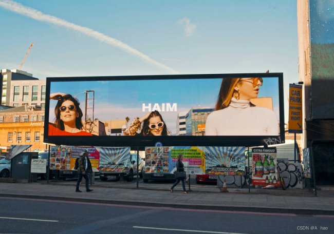 LED display technical diagram