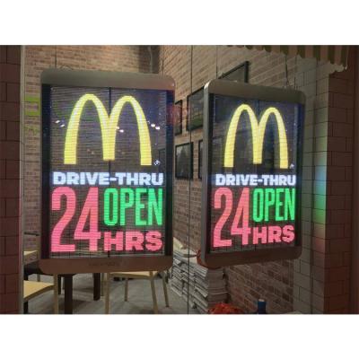 Cina Schermo LED in vetro trasparente leggero ad alta risoluzione Ampio angolo di visione in vendita