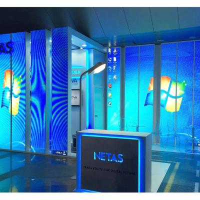 Cina Ampio angolo di visione del videowall trasparente personalizzabile in vendita