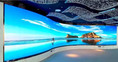 China Extreme Slim Thickness  Indoor  Full Color Light Weight P1.86 Cabinet Easy Installation for sale