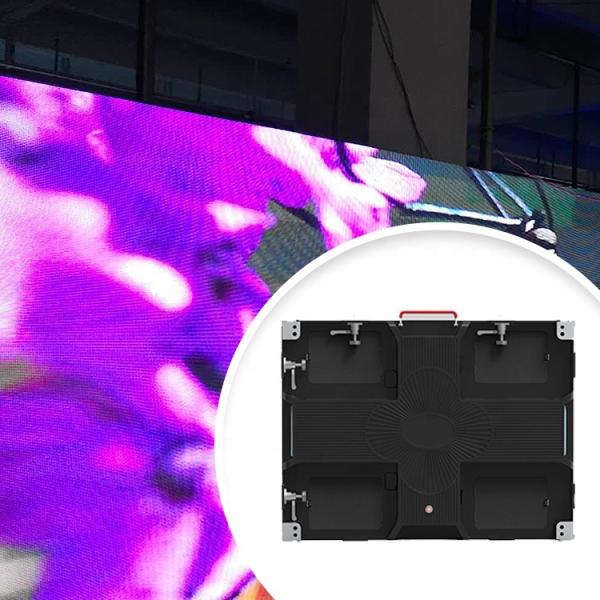 SMD1010 P1.25mm Indoor Rental Curved Led Display RGB For Control Center