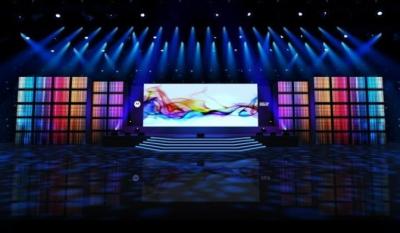 China P3.91mm Indoor Led Screen Wedding Stage 1/ 16 Scan 65410 Pixels 1200Hz for sale