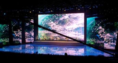 China 900cd Indoor Full Color Led Screen Rental 65410 Pixels Led Matrix Wall CCC for sale