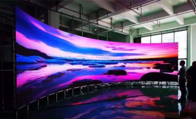 Cina P3 curvo dell'interno ha condotto il modulo flessibile 9500K in vendita