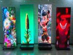HD Foldable LED Screen Poster Portable Advertising Player Viedo Wall Panels  P1.25 P1.538 P1.86 P2 P2.5 P3