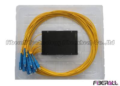 Cina separatore dello SpA del contenitore di ABS 1x16, separatore di fibra ottica di FTTH con il connettore di fibra ottica dello Sc in vendita