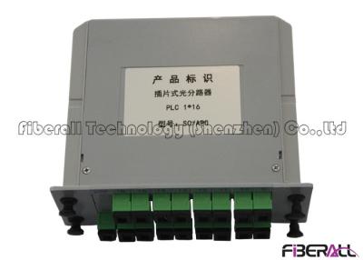 Cina Contenitore a fibra ottica di separatore di BPON, modulo del separatore dello SpA della fibra con la treccia della fibra dello Sc APC 0.9mm in vendita