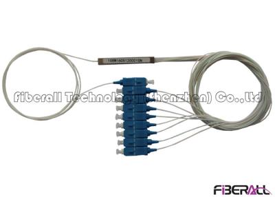 Cina Fibra al separatore domestico 1x8 dello SpA di fibra ottica con la treccia di fibra ottica dello Sc in vendita